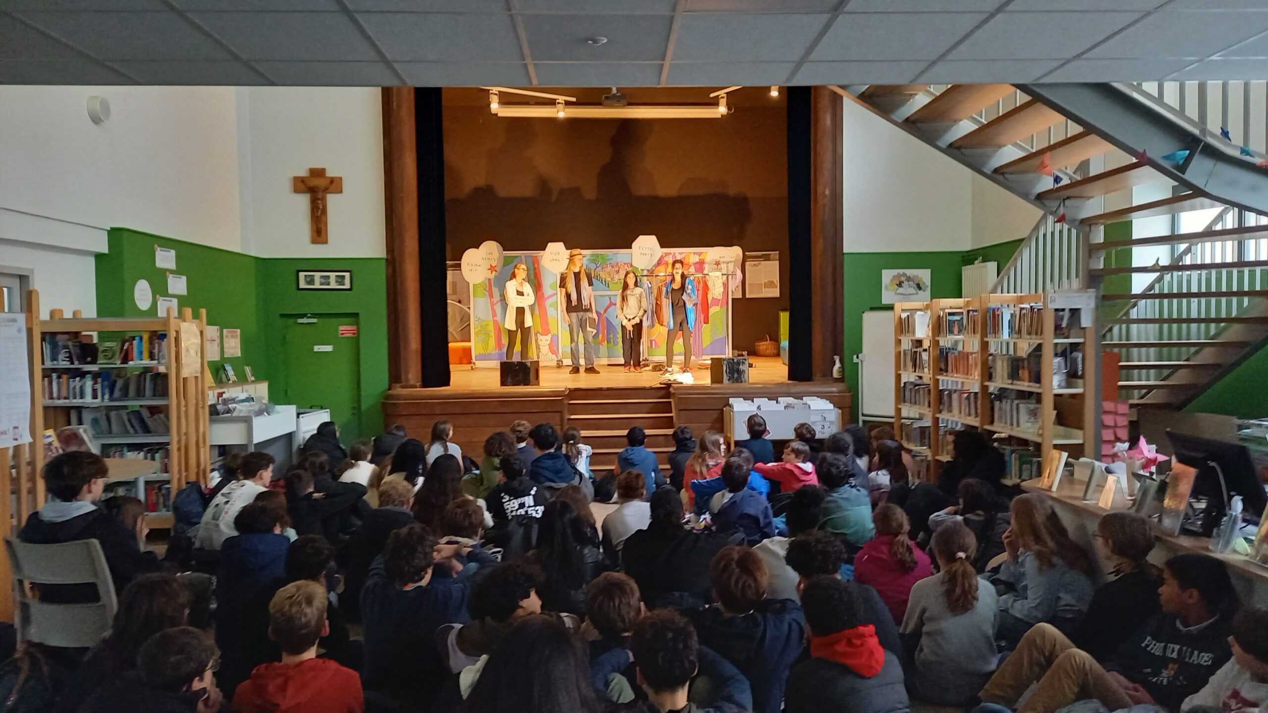 Sortie théâtre pour les élèves germanistes - Collège Tour d’Auvergne
